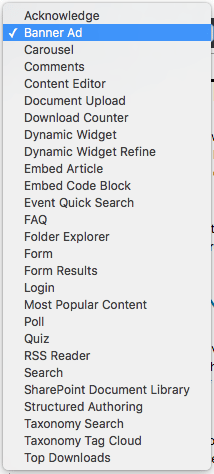Using elcomCMS Banner Advertising Controls